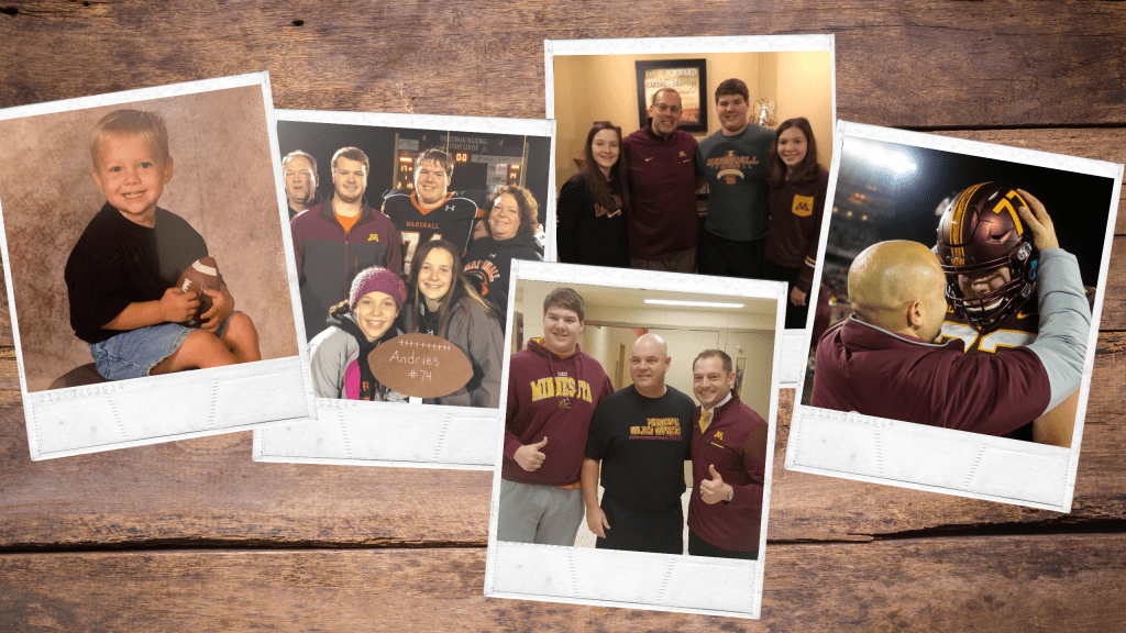 Gophers OL Blaise Andries’ NFL Dream Took Root in Marshall - Gophers Guru